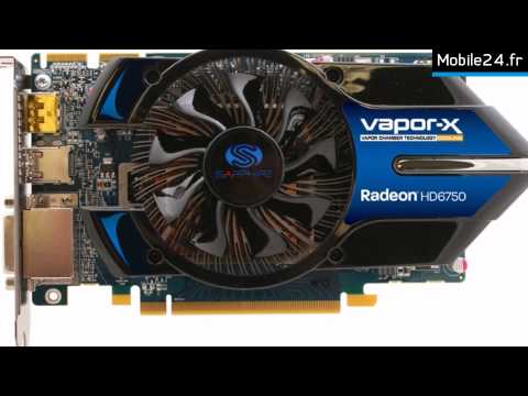 Carte graphique PCI-E Sapphire Radeon Vapor-X HD 6750 1GB GDDR5