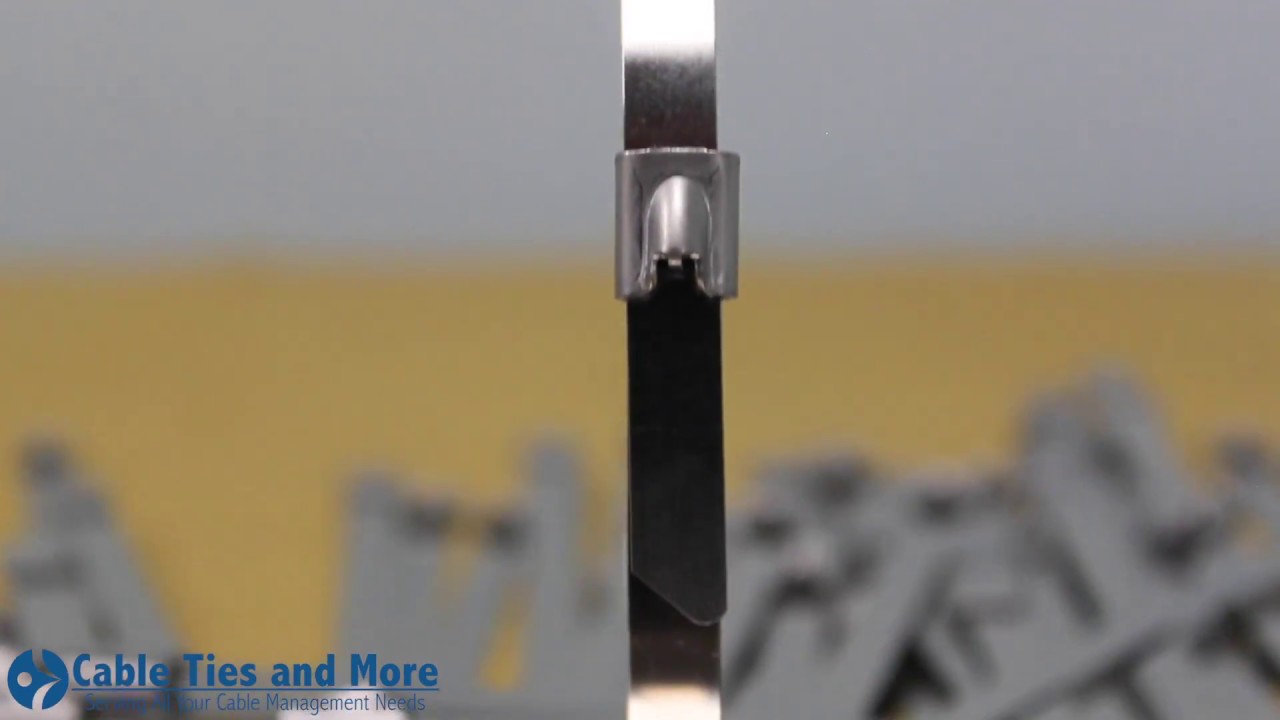 Self-Locking Stainless Steel Cable Ties - The Superior Tie