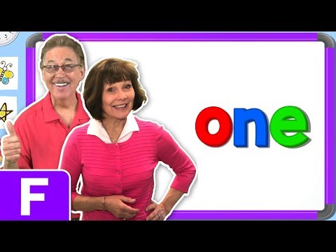 Jan Richardson Sight Words | Level F | One | Jack Hartmann