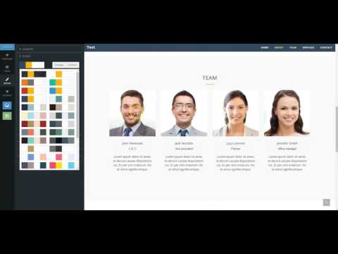 SITE123 - How to create your custom design