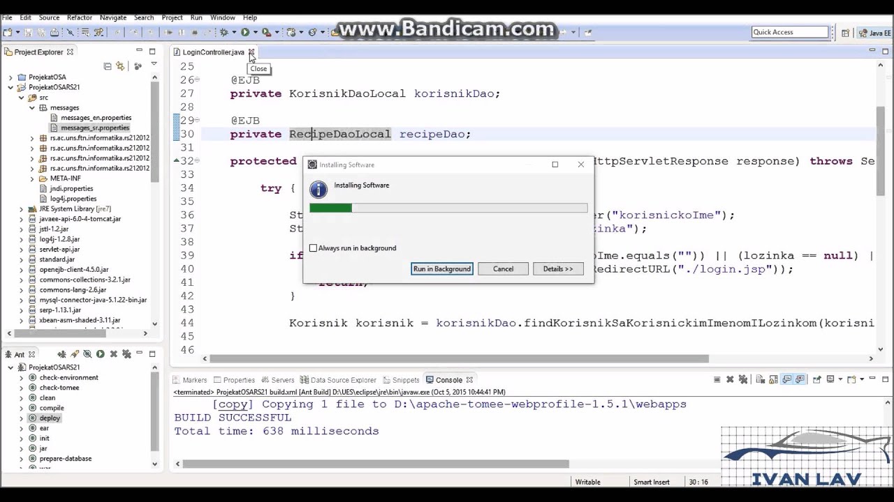 Install resource bundle editor