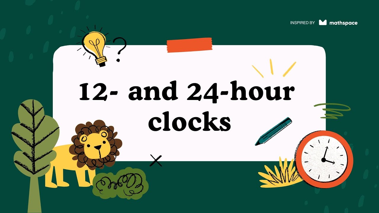 Understanding 12-Hour and 24-Hour Clocks | Time Conversion Made Easy!  #timeconversion #findtime