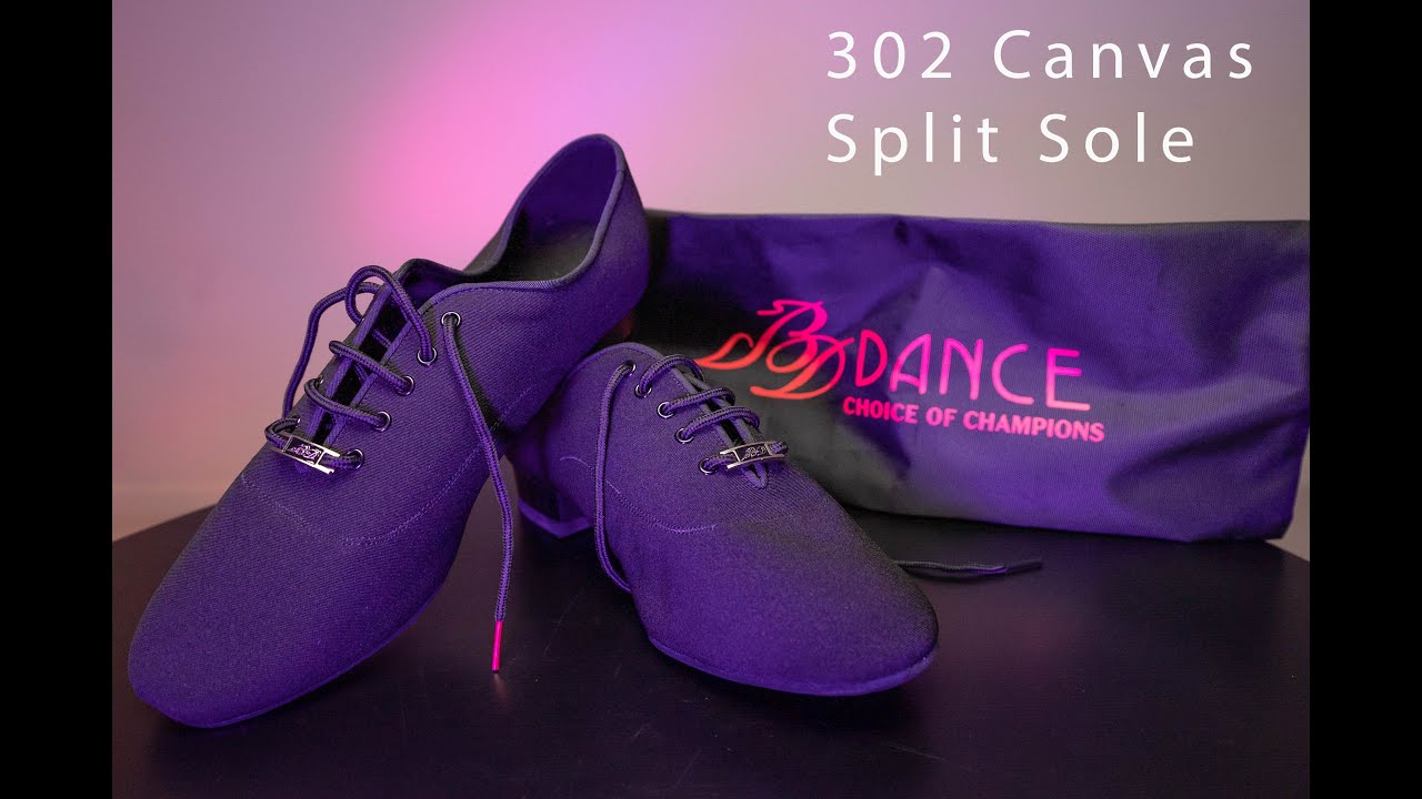 302 Canvas Split Sole BD Dance