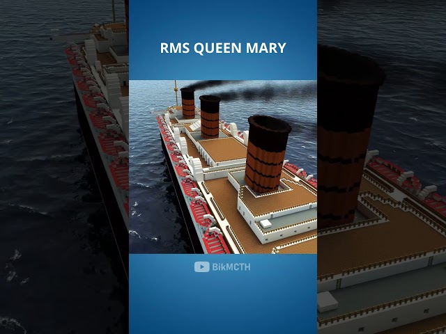 RMS Queen Mary #minecraft #queenmary #shorts | วิดีโอครีเอเตอร์ by OS