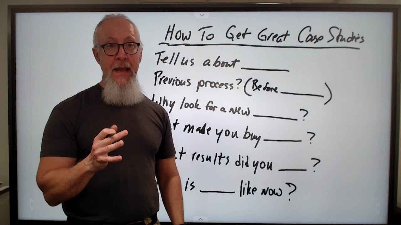 6 Critical Questions To Capture and Record Amazing, Money-Making Case Studies!