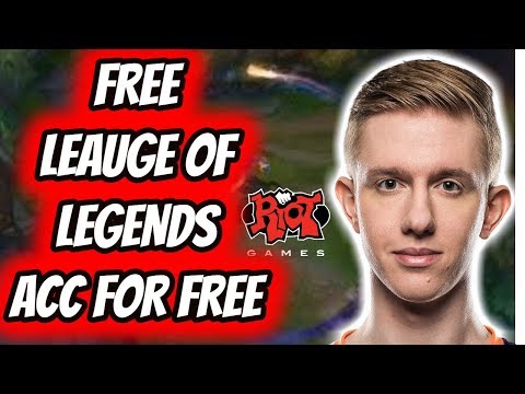 FREE EUW ACC 2018 + LOL ACC CHECKER