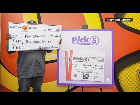 Man wins lottery game for the third time in the last year... playing the same numbers