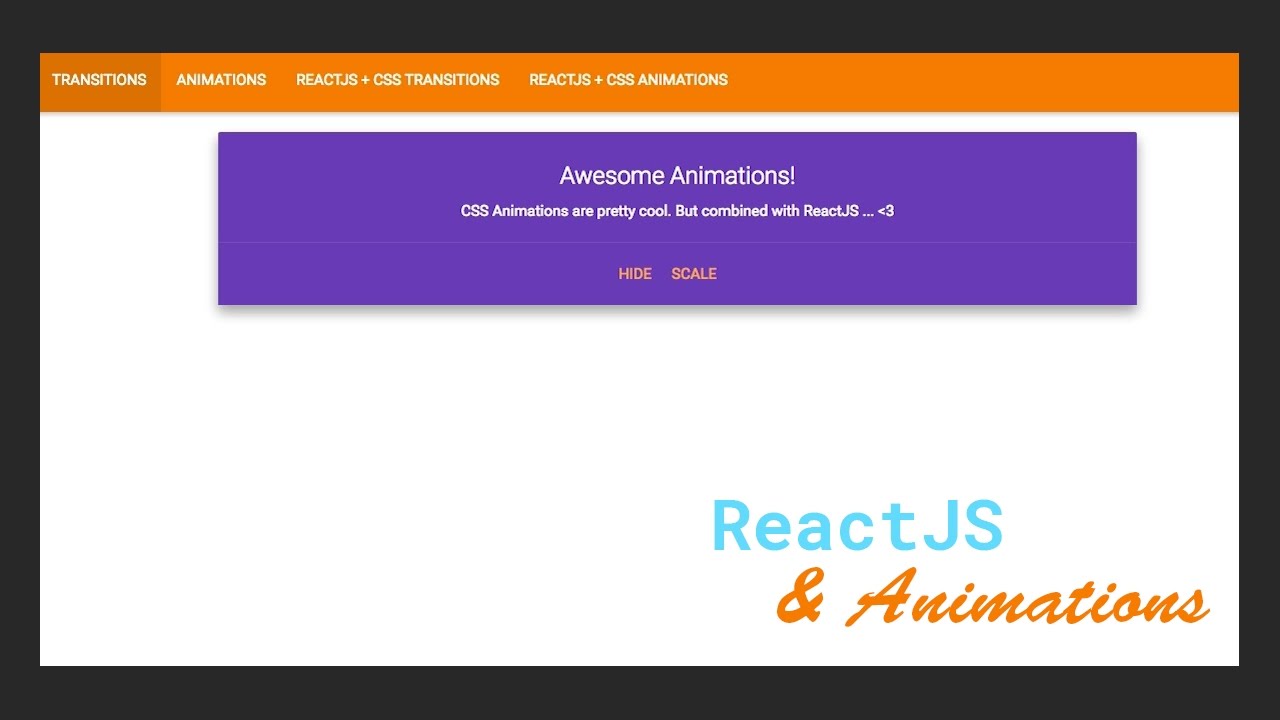 ReactJS & CSS Animations Basics - #1 CSS Transition Basics