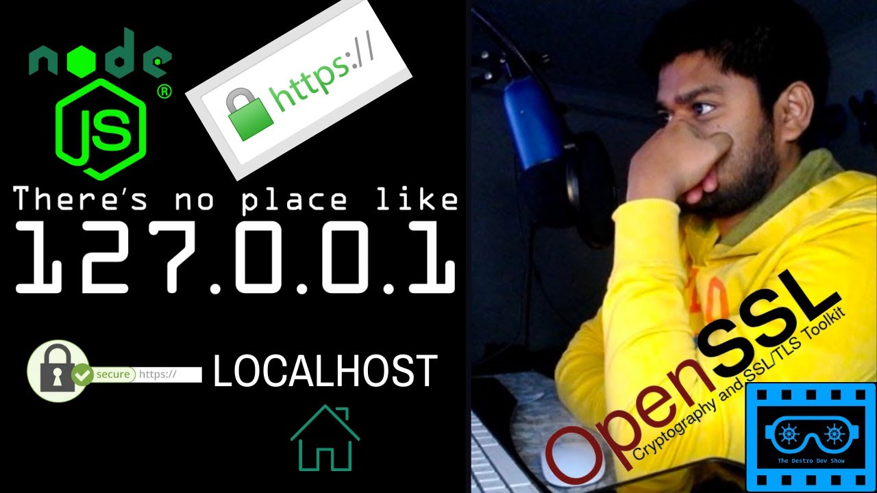 Enable HTTPS in LOCALHOST with OpenSSL for a NodeJS app 🤓