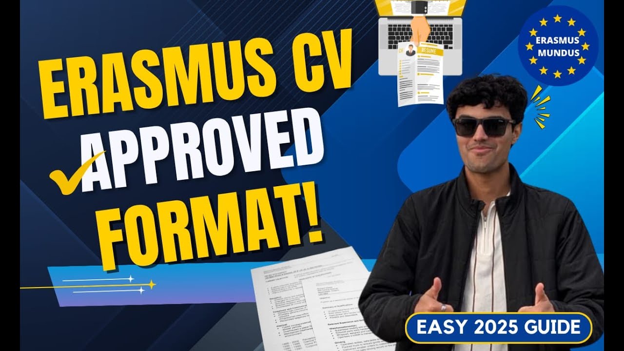 Perfect Erasmus CV Format| Europass 2025