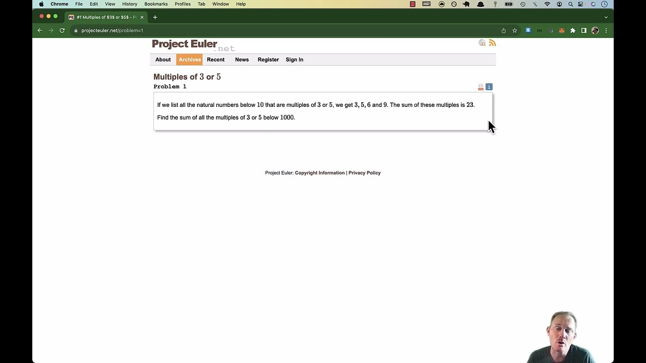 Project Euler #1 in Python