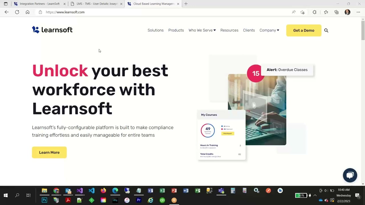 [Demo short] How integration works at Learnsoft