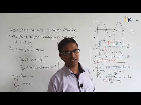 Single Phase Full Wave Controlled Rectifier: Mid Point Tapped ...