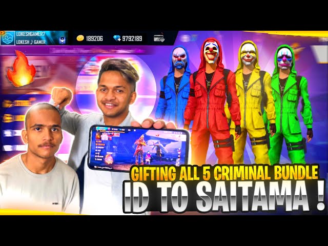 5 rarest Free Fire bundles like Green Criminal as of August 2021