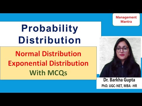 Normal Distribution Exponential Distribution Video Lecture - Crash ...