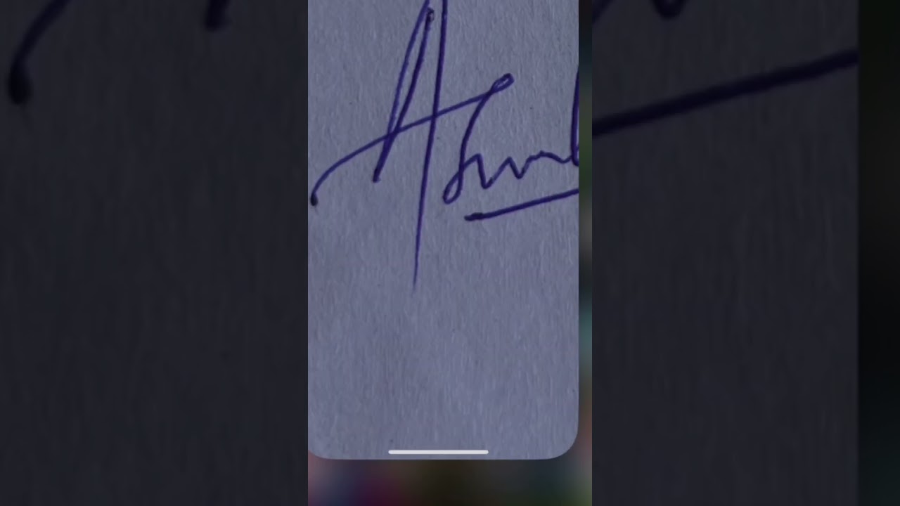 Add signature to your documents in 10 seconds on iPhone