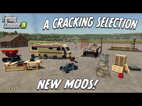 WITH A MINI GAMECHANGER? 26+ NEW MODS & PACKS! ON FARMING SIMULATOR 25 | PS5 (Review) 20th June 25.