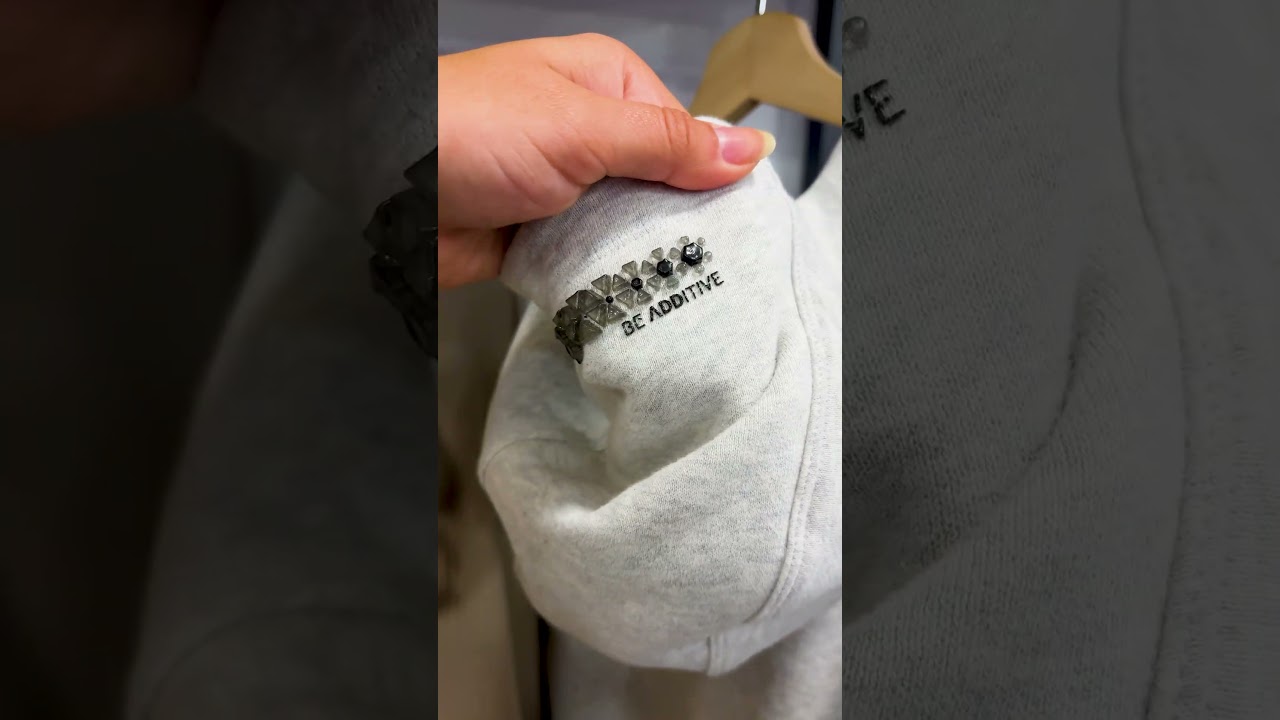 3D Printed Hoodies #3dprinter #stratasys #techstyle #3dprinting