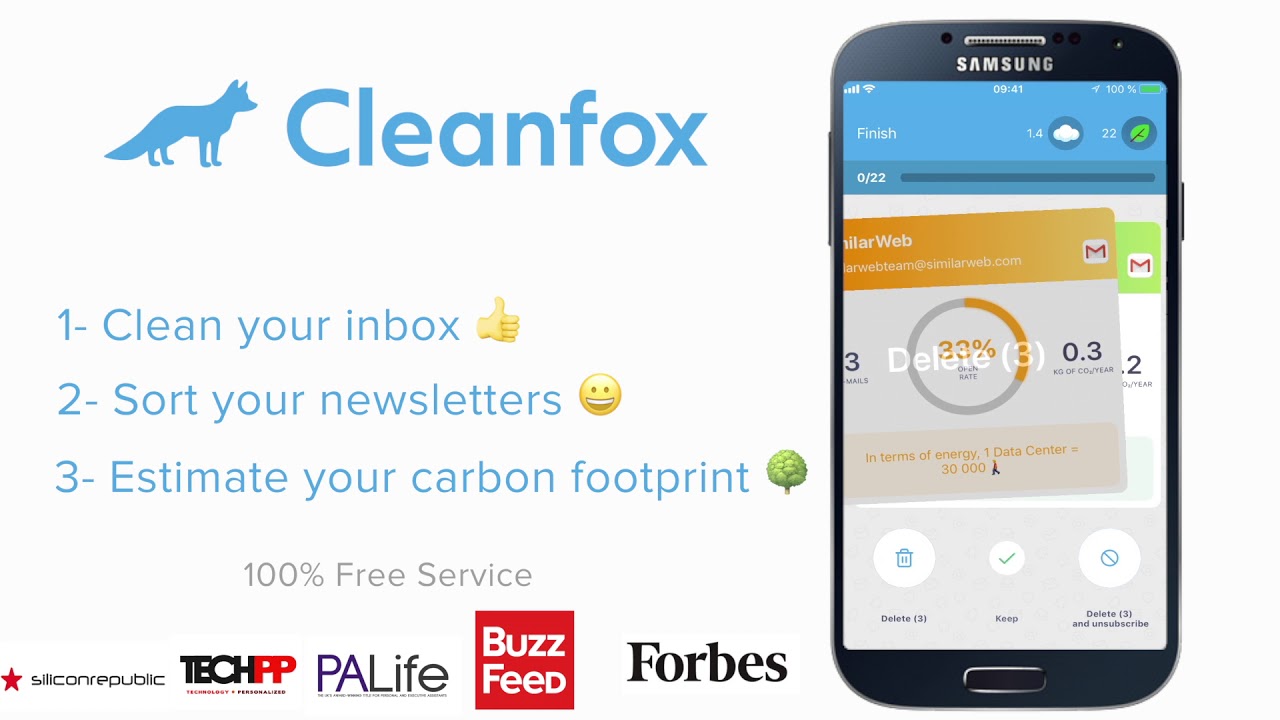 Cleanfox - Android App Preview Video - English