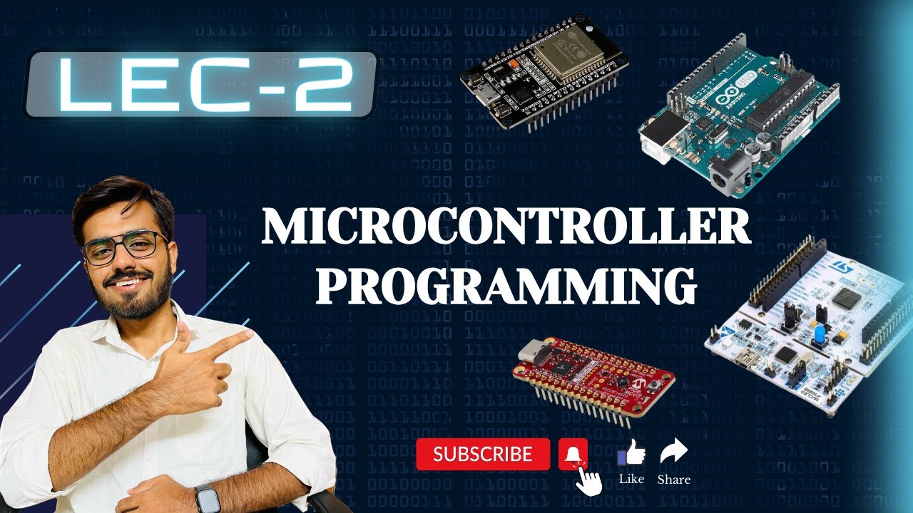 Microcontroller Programming: Basics and Beyond💻 : Arduino, STM32, dsPIC, and ESP32 Demystified