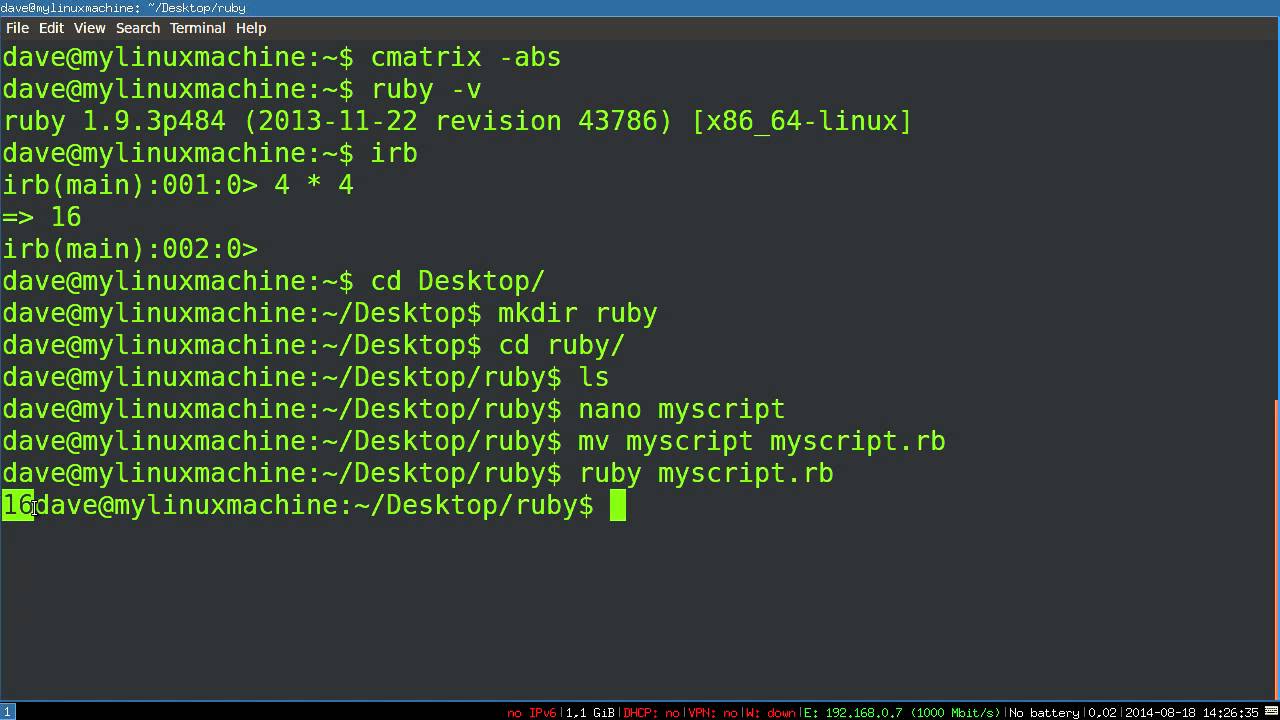Programming Ruby 03 -- Basic Types