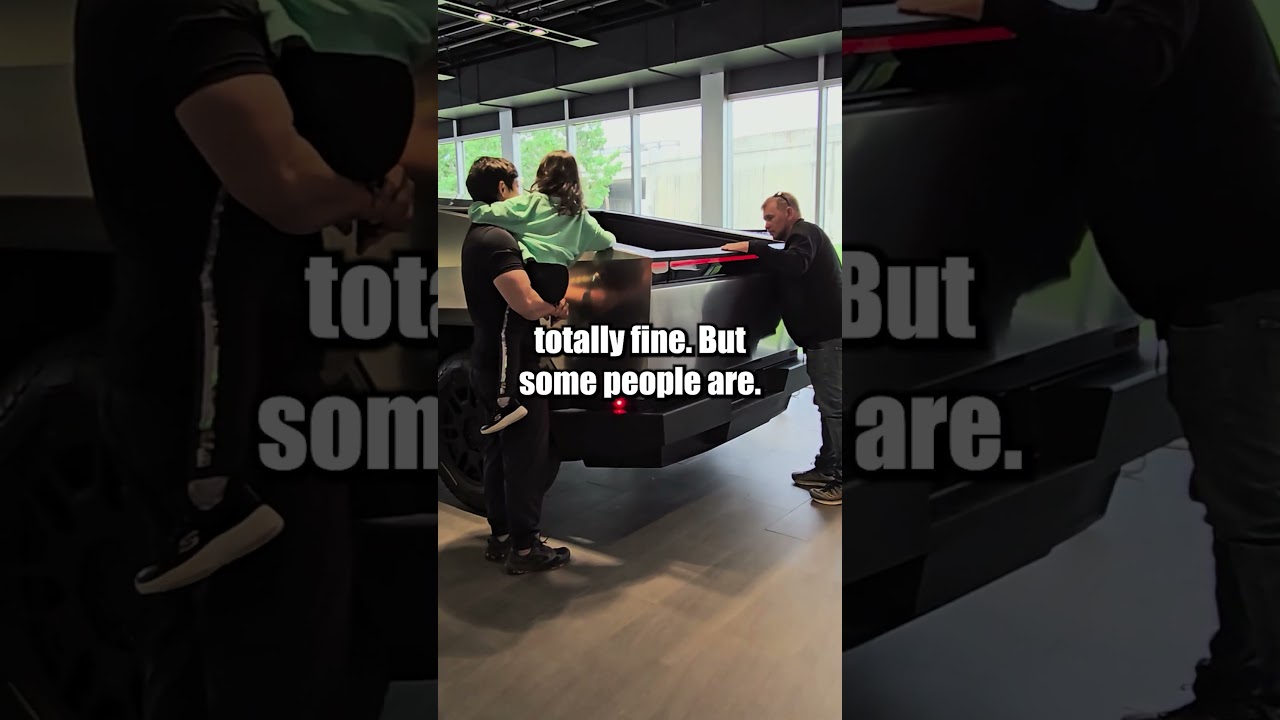 Canadians Don't Want The F---ing Cybertruck! #ytshortsvideo #tesla #cybertruck