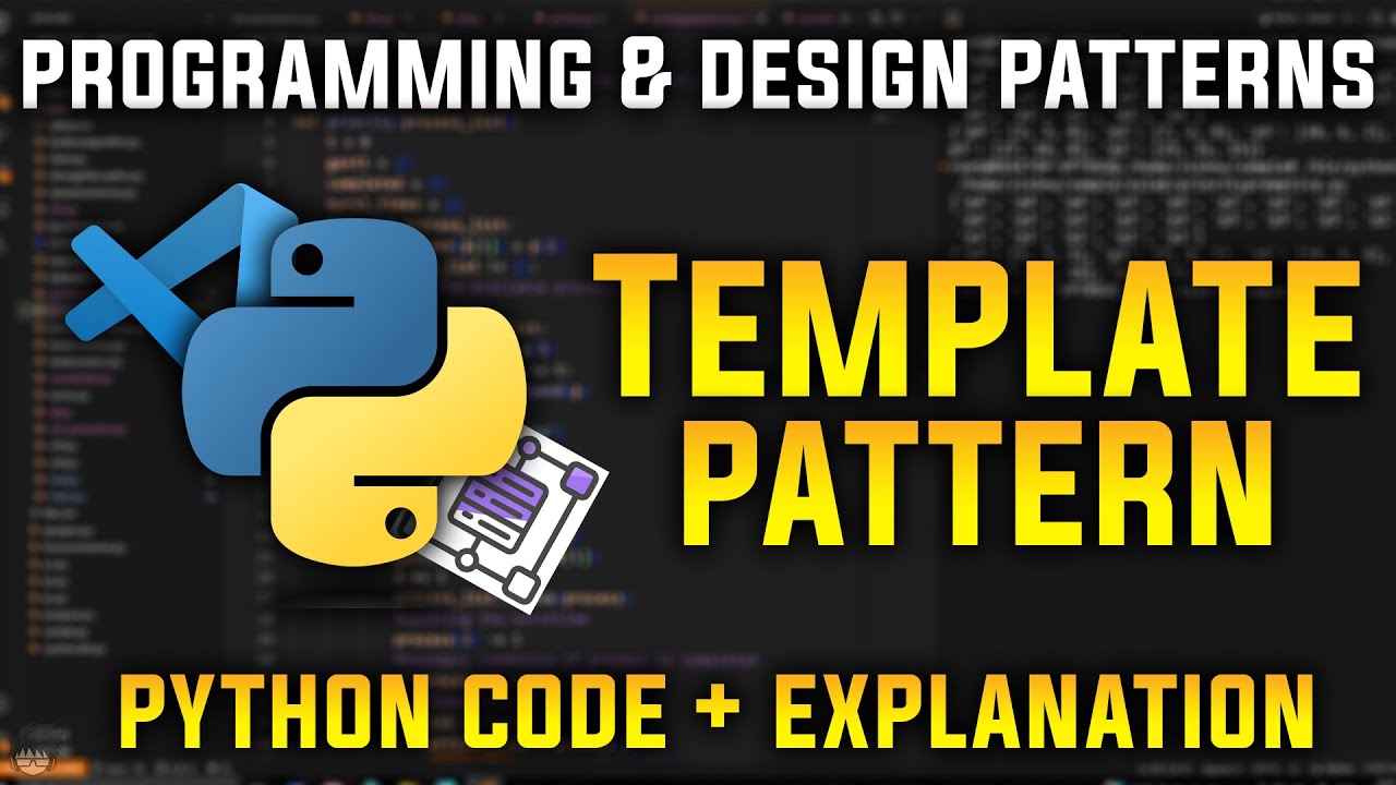 Template Pattern Explained | Programming and Design Patterns in Python