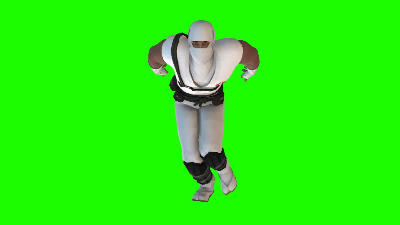 Storm Shadow run animated front chroma