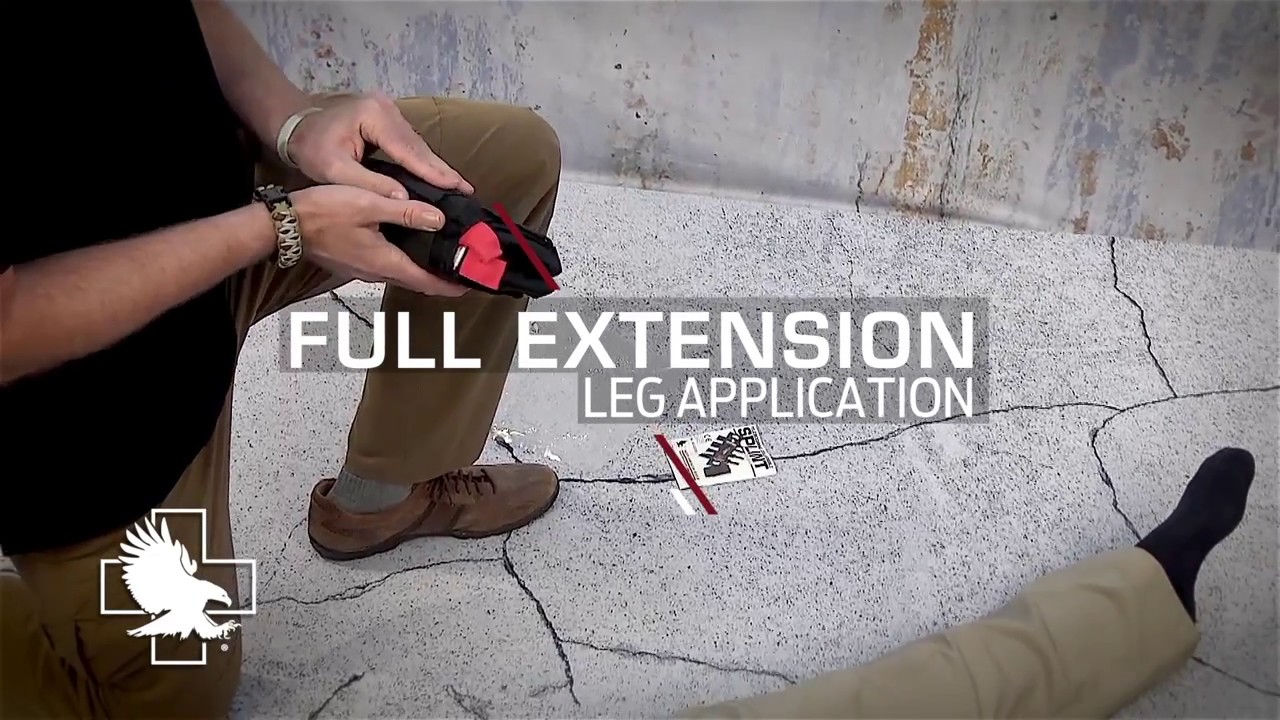 TC Splint Leg Application