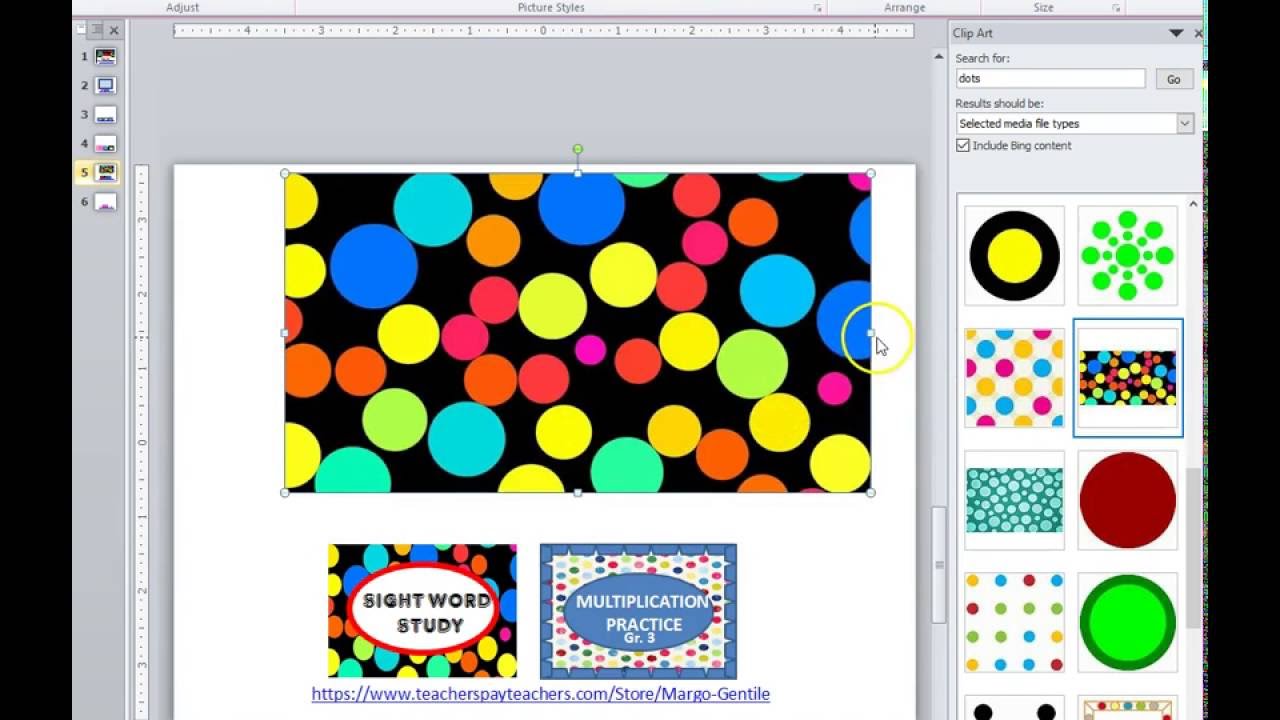 powerpoint backgrounds frames& borders video 4