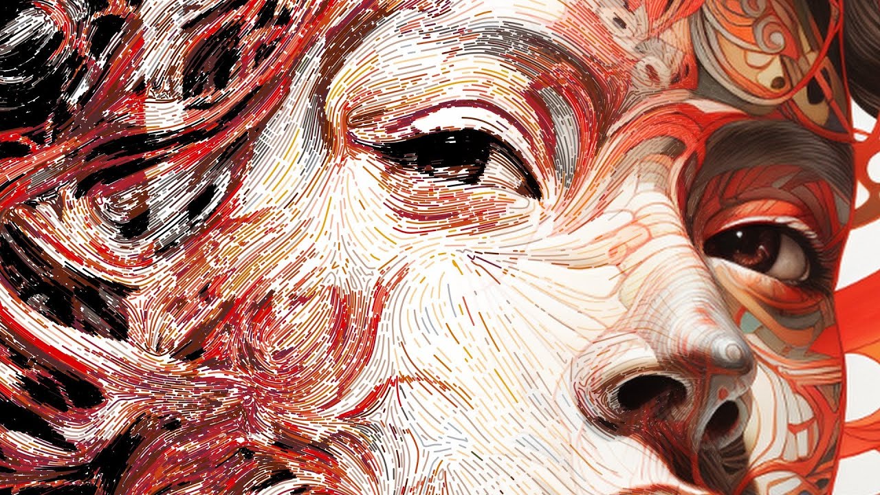 Streamlines PFMs: Creating plotter artwork with Flow Fields!