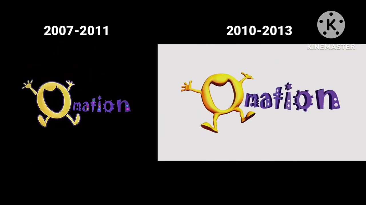 Omation Logo Comparison (2007-2013)