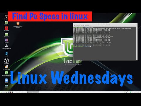 Linux wednesday's #7 How to find computer specs linux