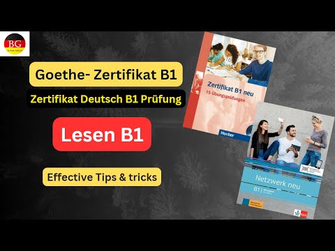 Effective tips & tricks for solving B1 Lesen Exam | Goethe Zertifikat | Deutsch B1 | German B1 Exam