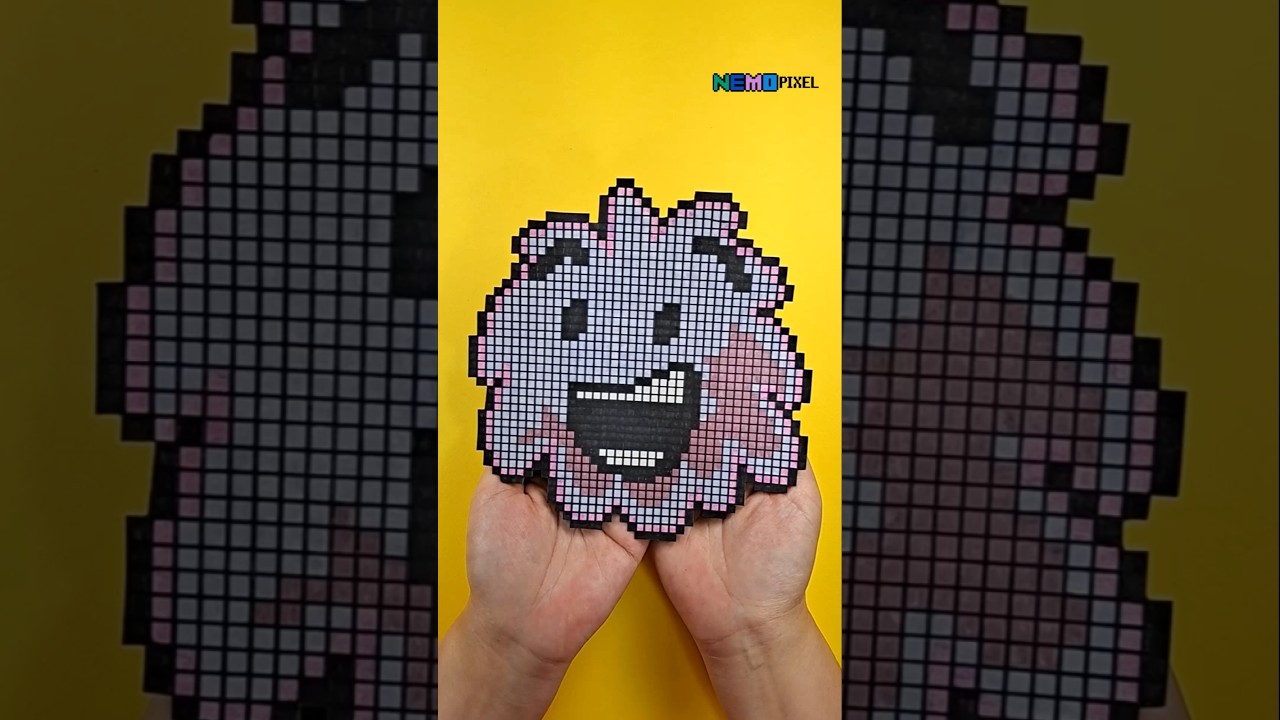 🌬️ Bouncy Cute! Puffball from BFDI Reimagined in Pixel Art Style 🎨#pixelart #drawing #bfdi #fanart