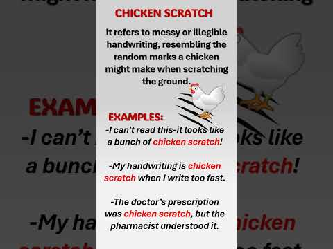 CHICKEN SCRATCH.