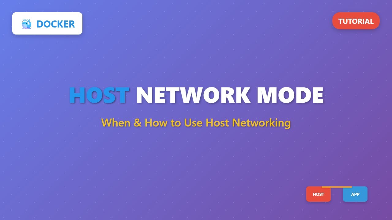 Docker Host Network Mode Explained: Boost Container Performance!