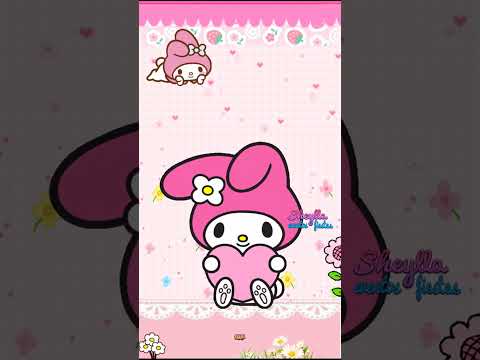 My Melody de hello Kitty, invitación video para cumpleaños de niña, My Melody