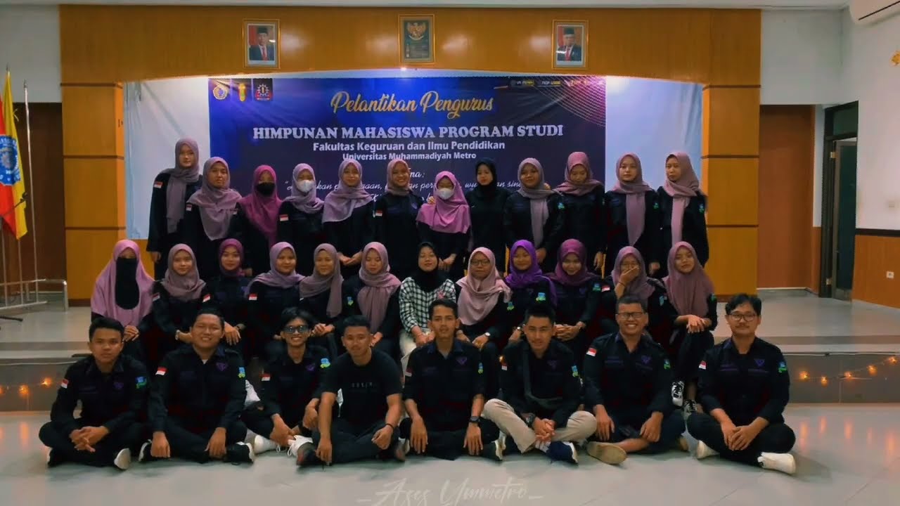 Pelantikan Pengurus Himpunan Mahasiswa Program Studi FKIP Universitas Muhammadiyah Metro