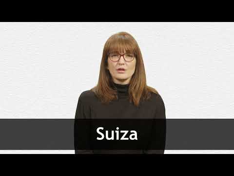 How to pronounce SUIZA in European Spanish