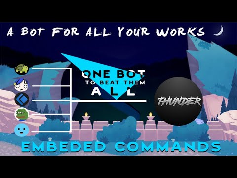 Embed Commands Tutorial | Thunder V2.0 | Discord.JS | Commands Tutorial Part 3 |