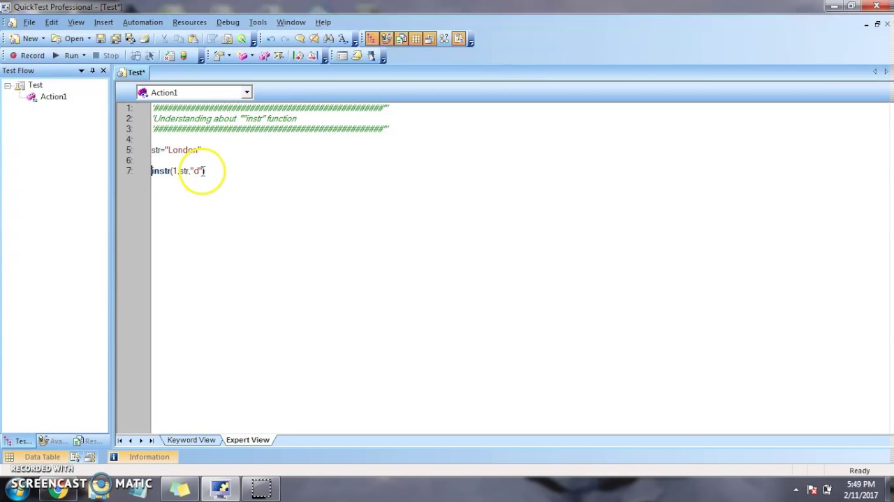 12 VBScript Understanding instr function