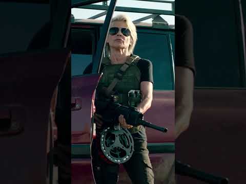 Skydance | Sarah Connor's Entrance | Terminator: Dark Fate #Shorts
