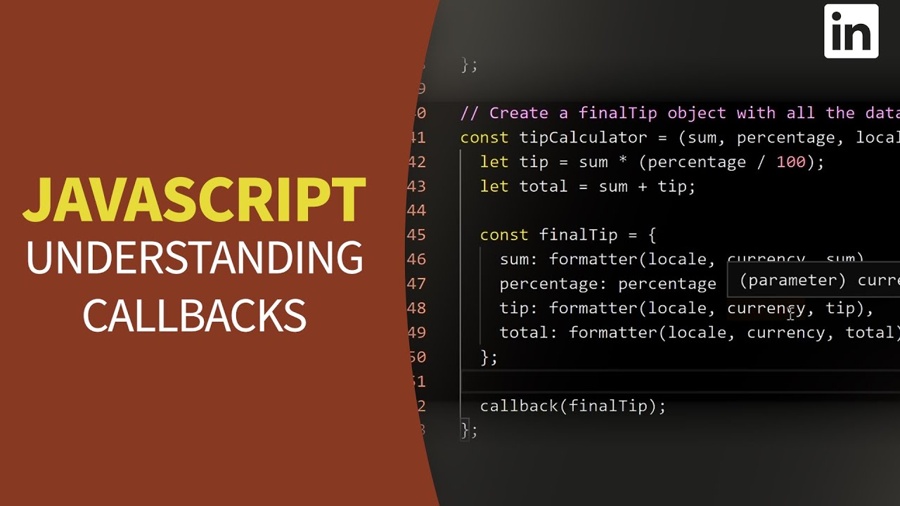 JavaScript Tutorial - Understanding CALLBACKS