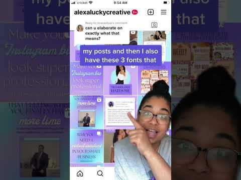 Instagram Growth Tip | Use 2-3 brand fonts & colors in all your posts to create a cohesive IG feed