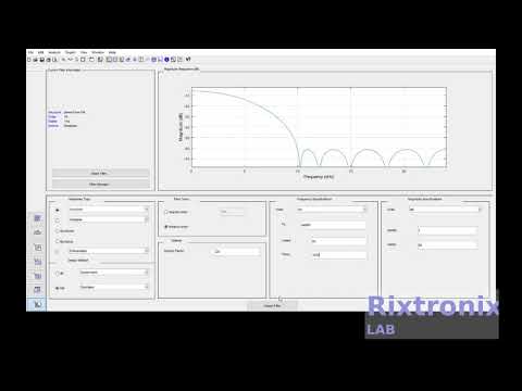 Quick tutorial low pass filter FIR IIR   Matlab fdatool