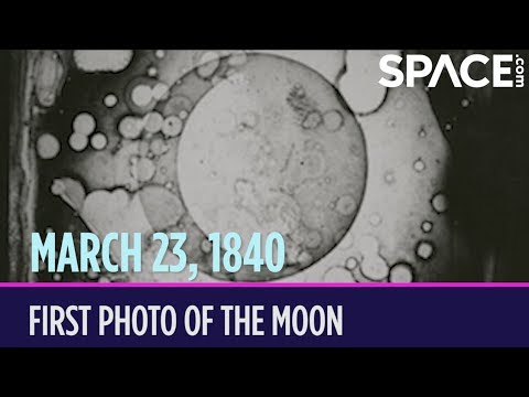On This Day in Space! March 23, 1840: First Photo of the Moon – ISS FAN ...