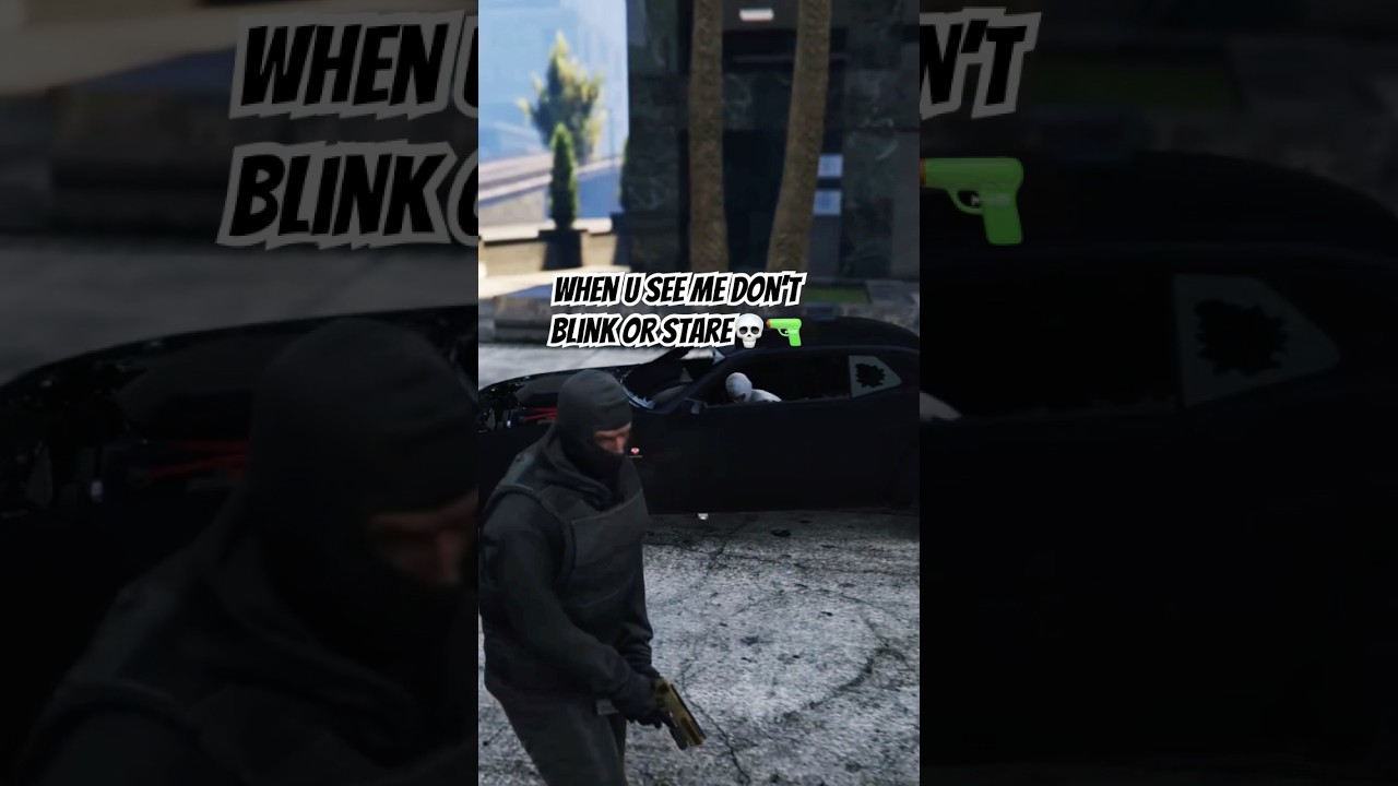 GTA 5 Online Don’t Blink or Stare #gta #gtaonline #ps5 #bloodhoundq50