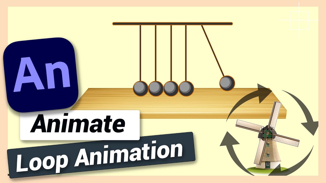 How to Loop Animation | Adobe Animate CC Tutorial