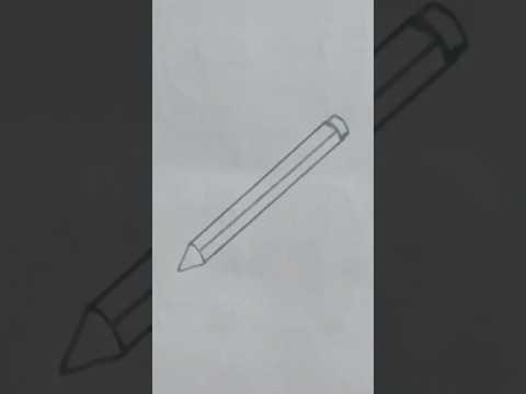 how to drawing a pencil | stihqe art | #pencildrawing, #pencil, #shorts, #tranding